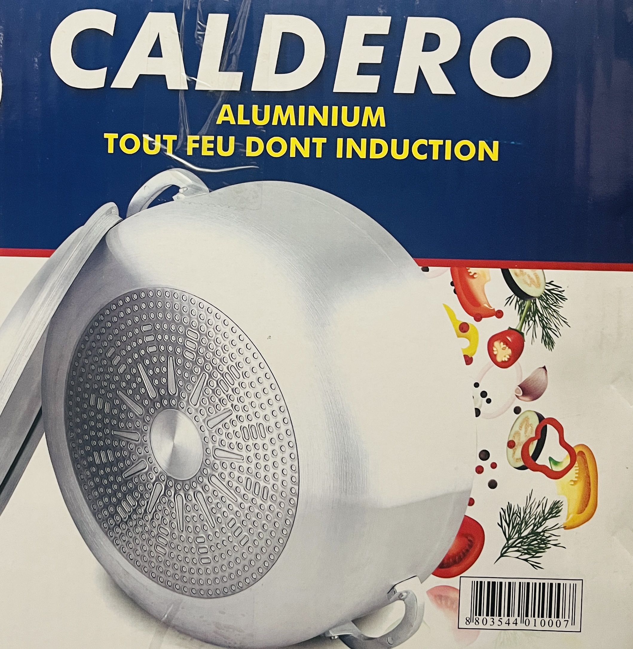 Marmite créole en aluminium – Tout feu dont induction